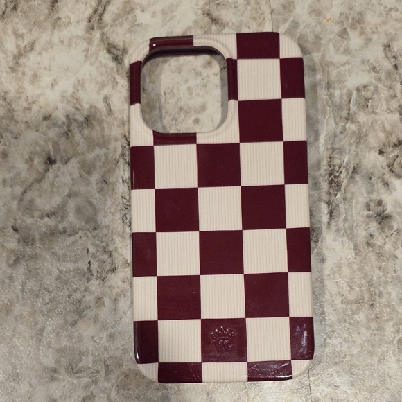 Cell Phones & Accessories | Like New Velvet Caviar Checkered Phone Case ...